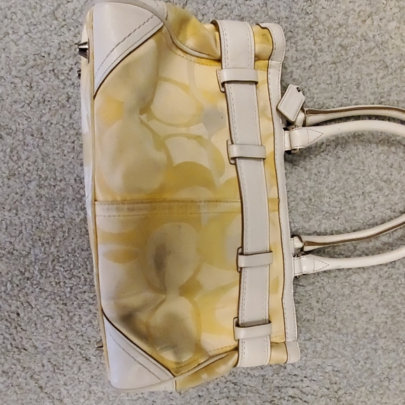 Coach | Bags | Coach Yellow Bag | Poshmark